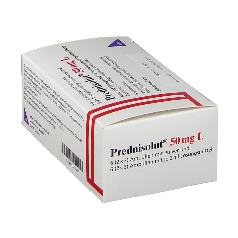 Prednisolut® 50 mg L 6 St mit dem E-Rezept kaufen - Shop Apotheke