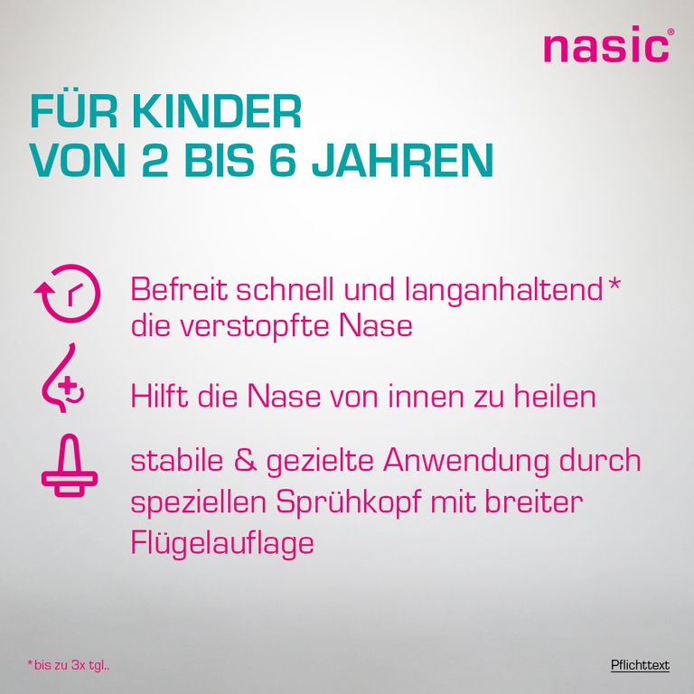 nasic® für Kinder Nasenspray 10 ml - Shop Apotheke