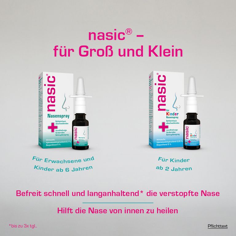 nasic® für Kinder Nasenspray 10 ml - Shop Apotheke