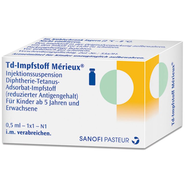 Td-Impfstoff Mérieux® 1 St mit dem E-Rezept kaufen - Shop Apotheke