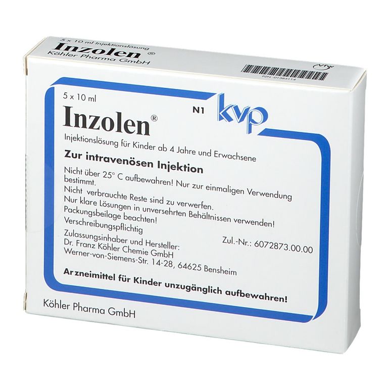 Inzolen® 5x10 ml mit dem E-Rezept kaufen - Shop Apotheke