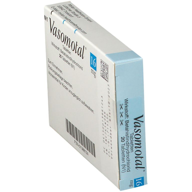 Vasomotal® 16 mg 20 St mit dem E-Rezept kaufen - Shop Apotheke