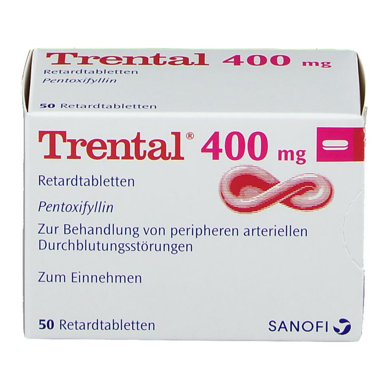 Trental® 400 mg 50 St mit dem E-Rezept kaufen - Shop Apotheke