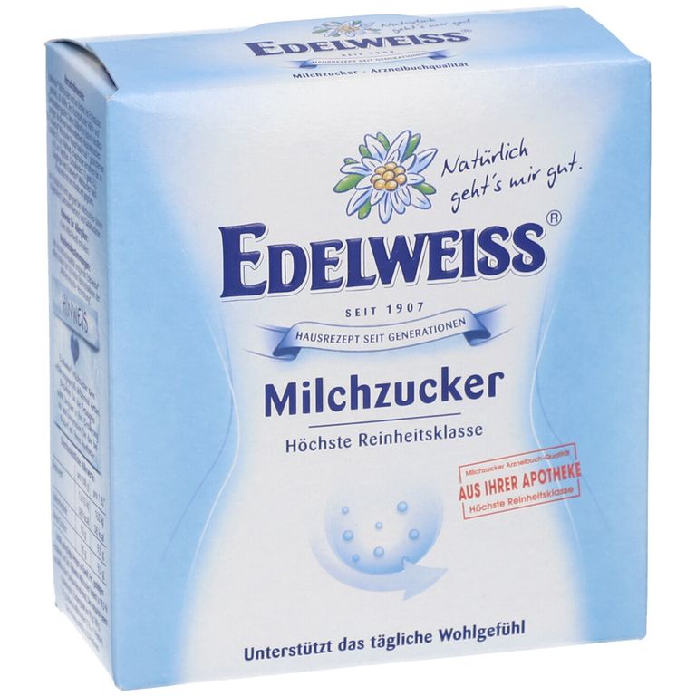 Edelweiss® Milchzucker 250 g - Shop Apotheke
