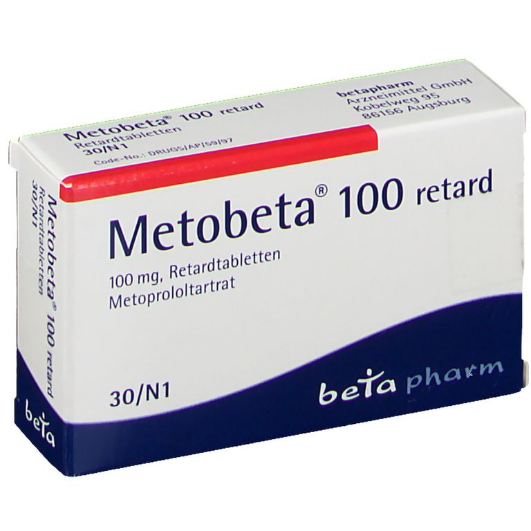 Metobeta® 100 retard 30 St mit dem E-Rezept kaufen - Shop Apotheke