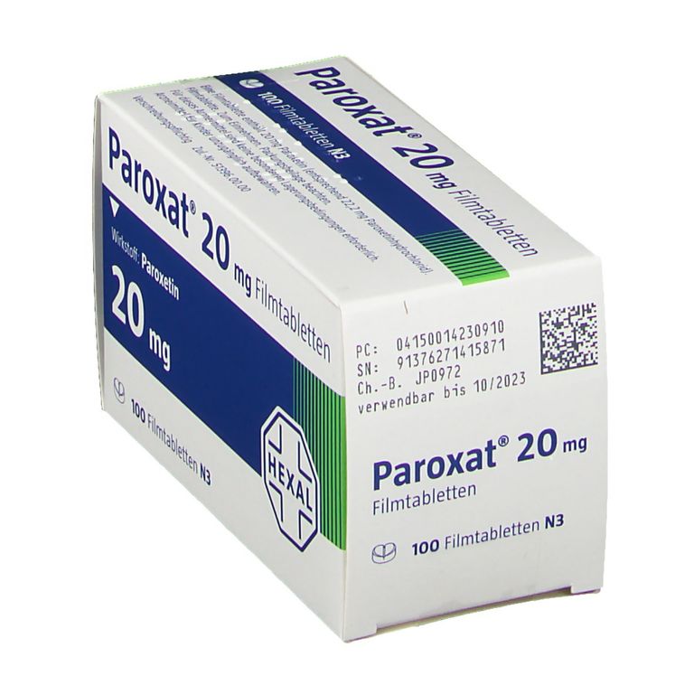 Paroxat® 20 mg 100 St mit dem E-Rezept kaufen - Shop Apotheke
