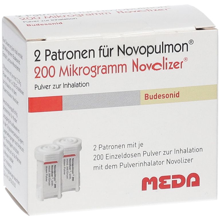 Novopulmon® 200 µg Novolizer® 2 Patronen 2x200 St mit dem E-Rezept ...
