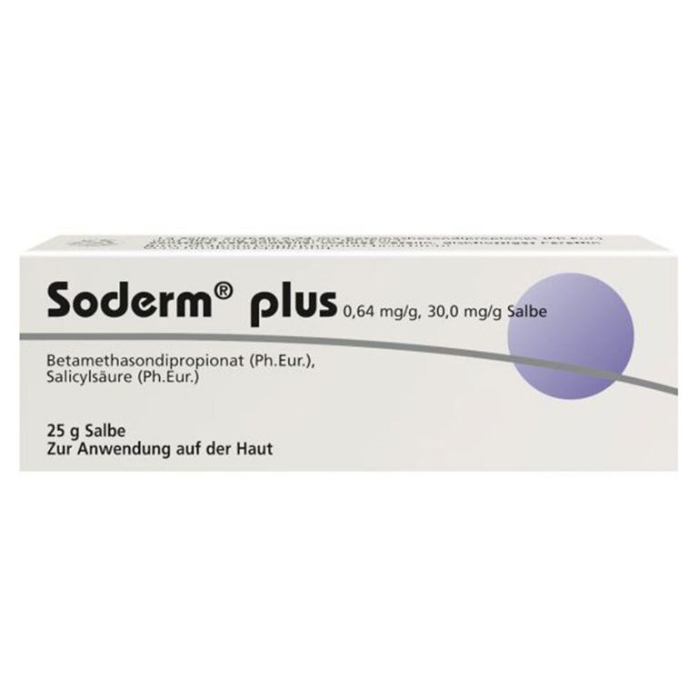 Soderm® Plus 0,64 mg/g + 30 mg/g 25 g mit dem E-Rezept kaufen - Shop ...