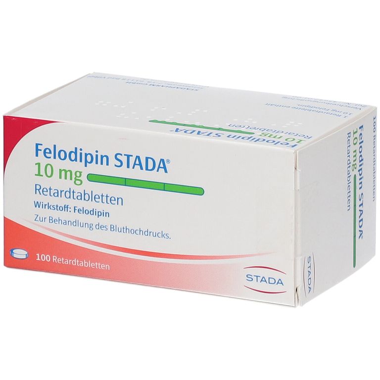 Felodipin STADA® 10 mg 100 St mit dem E-Rezept kaufen - Shop Apotheke