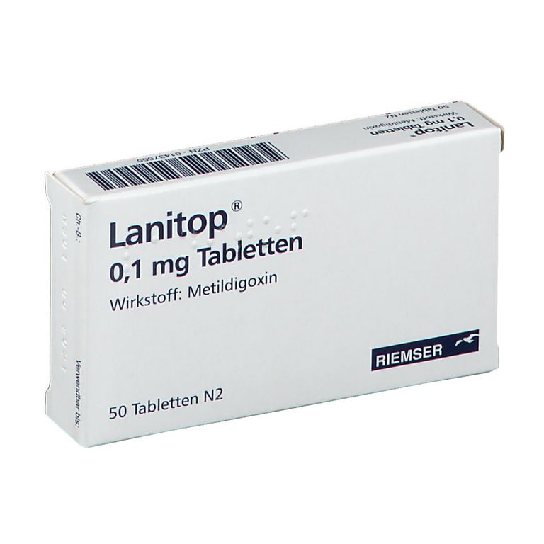 Lanitop® 0,1 mg 50 St mit dem E-Rezept kaufen - Shop Apotheke