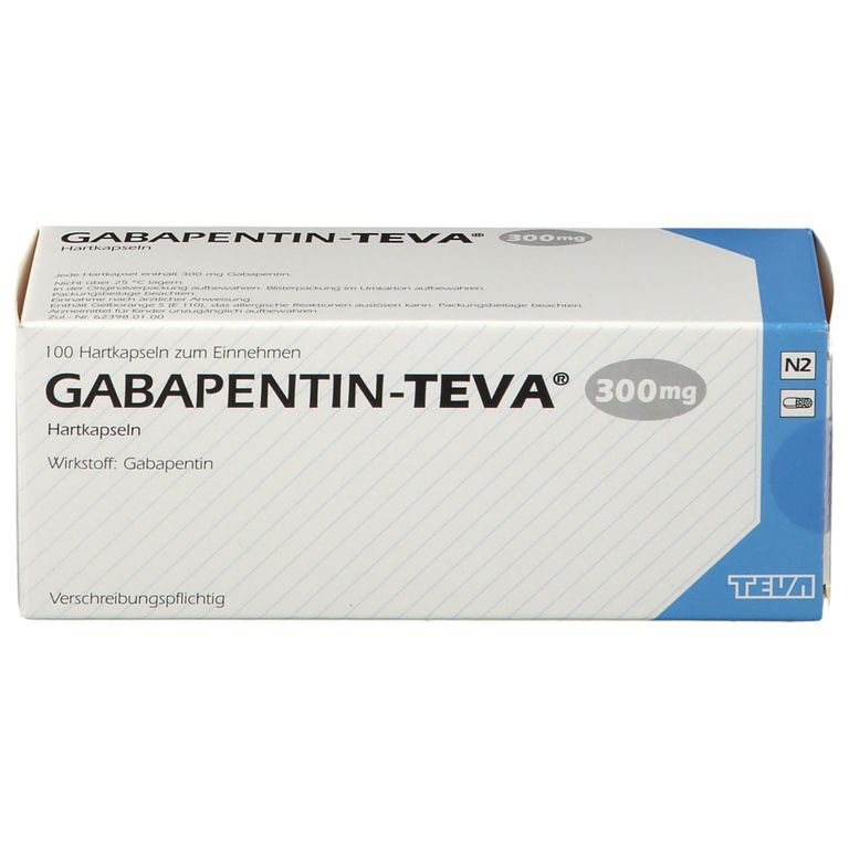 GABAPENTIN-TEVA® 300 mg 100 St mit dem E-Rezept kaufen - Shop Apotheke