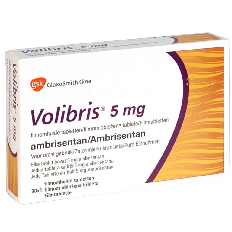 Volibris 5 mg 30 St mit dem E-Rezept kaufen - Shop Apotheke