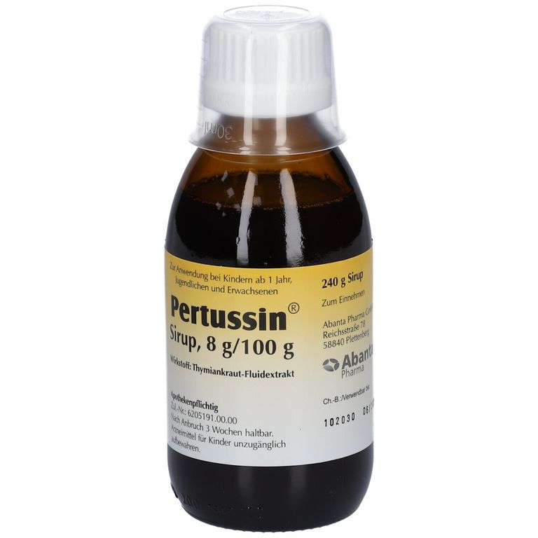 Pertussin® Sirup 240 g - Shop Apotheke