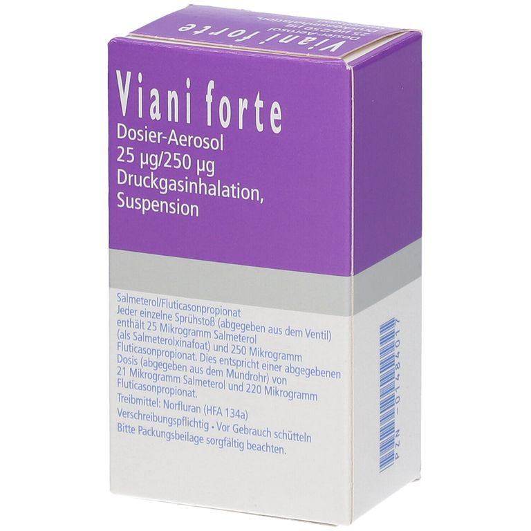 Viani® forte 25 ug/250 ug 120 St mit dem E-Rezept kaufen - Shop Apotheke