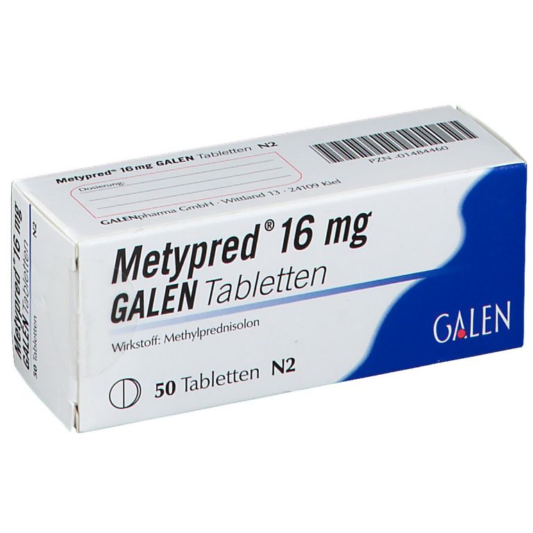 Metypred® 16 mg GALEN 50 St mit dem E-Rezept kaufen - Shop Apotheke