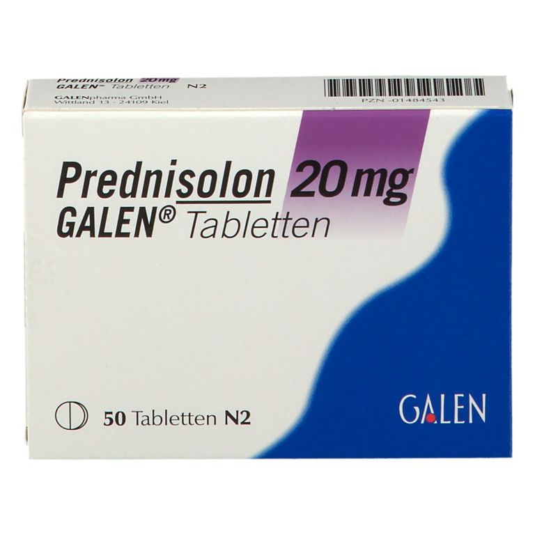 Prednisolon 20 mg GALEN® 50 St mit dem E-Rezept kaufen - Shop Apotheke