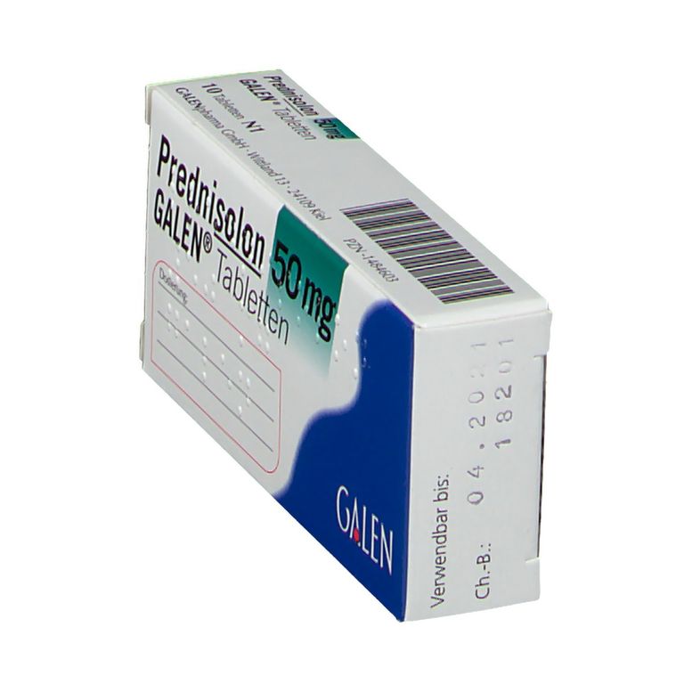 Prednisolon 50 mg GALEN® 10 St mit dem E-Rezept kaufen - Shop Apotheke