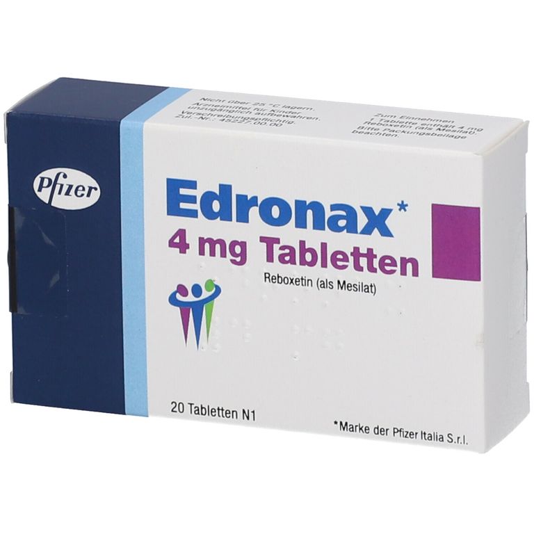 Edronax 4 mg 20 St mit dem E-Rezept kaufen - Shop Apotheke