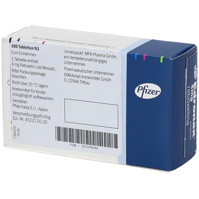 Edronax 4 mg 100 St mit dem E-Rezept kaufen - Shop Apotheke