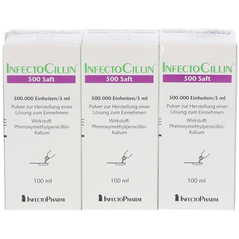 InfectoCillin® 500 Saft 3x100 ml mit dem E-Rezept kaufen - Shop Apotheke
