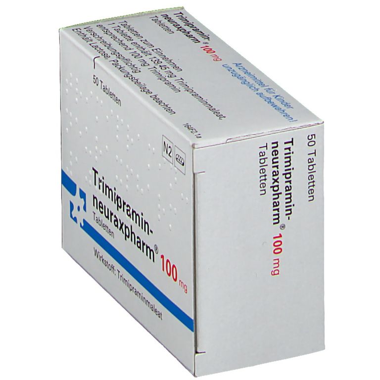 Trimipramin-neuraxpharm® 100 mg 50 St mit dem E-Rezept kaufen - Shop ...