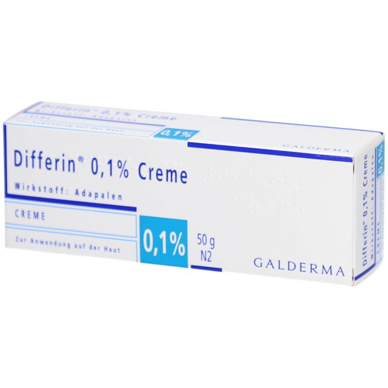 Differin® 0,1 % Creme 50 g mit dem E-Rezept kaufen - Shop Apotheke