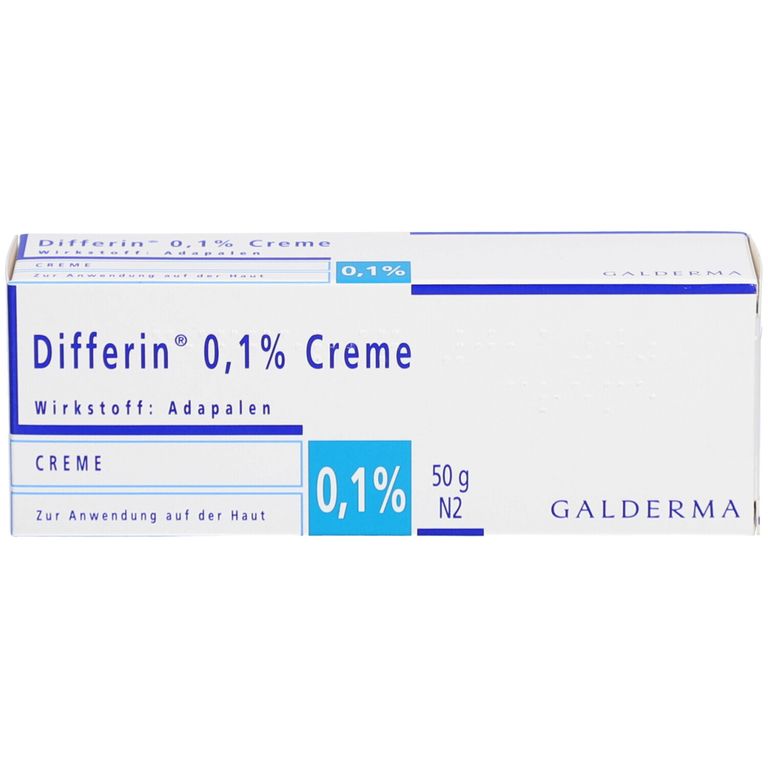 Differin® 0,1 % Creme 50 g mit dem E-Rezept kaufen - Shop Apotheke
