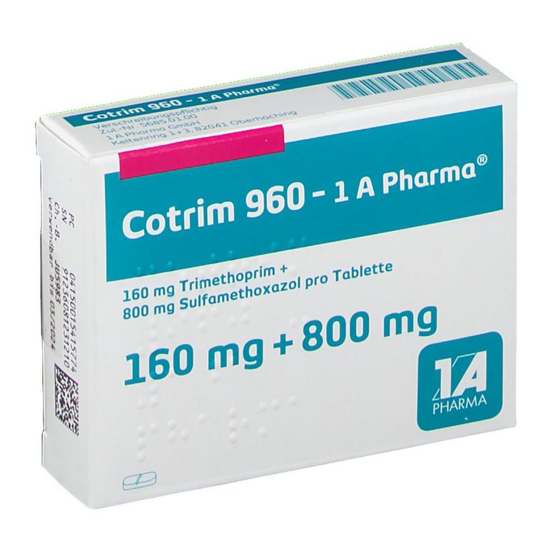 Cotrim 960 1A Pharma® 10 St mit dem E-Rezept kaufen - Shop Apotheke