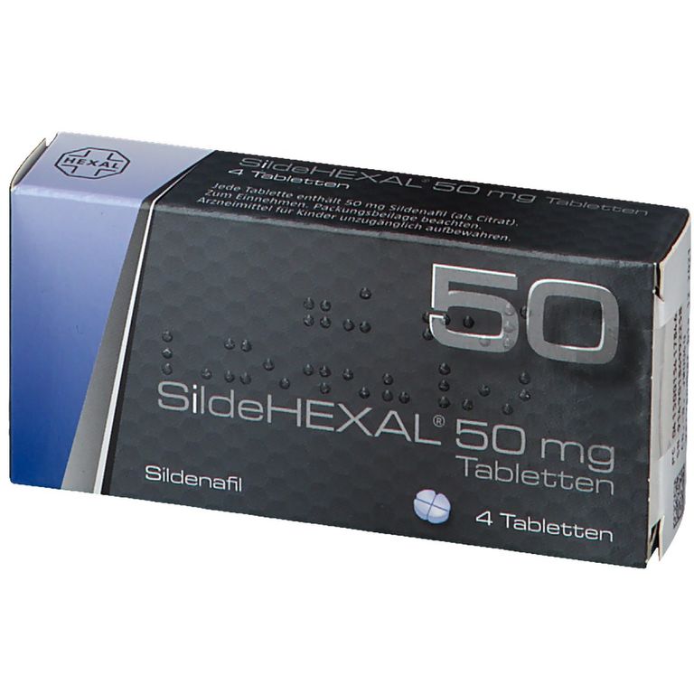 SildeHEXAL® 50 mg 4 St mit dem E-Rezept kaufen - Shop Apotheke