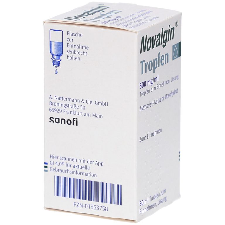 Novalgin® 50 ml mit dem E-Rezept kaufen - Shop Apotheke