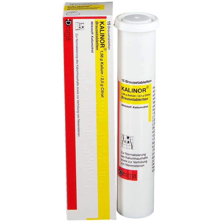 Kalinor® -Brausetabletten 15 St - Shop Apotheke