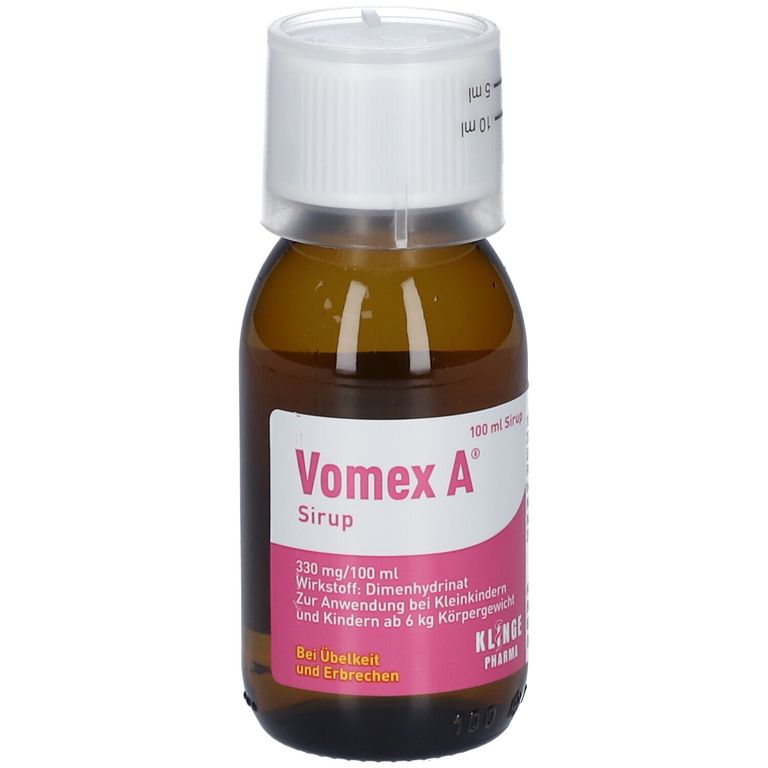 Vomex A® Sirup 100 ml - Shop Apotheke