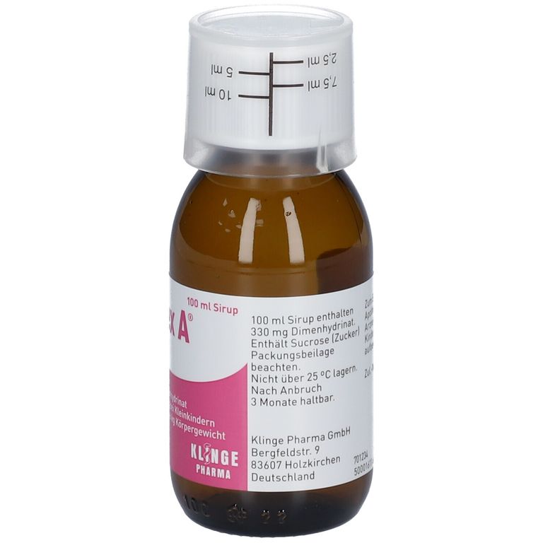 Vomex A® Sirup 100 ml - Shop Apotheke