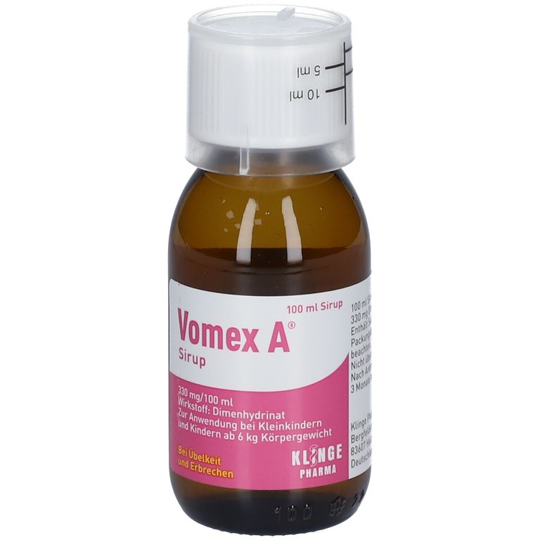 Vomex A® Sirup 100 ml - Shop Apotheke