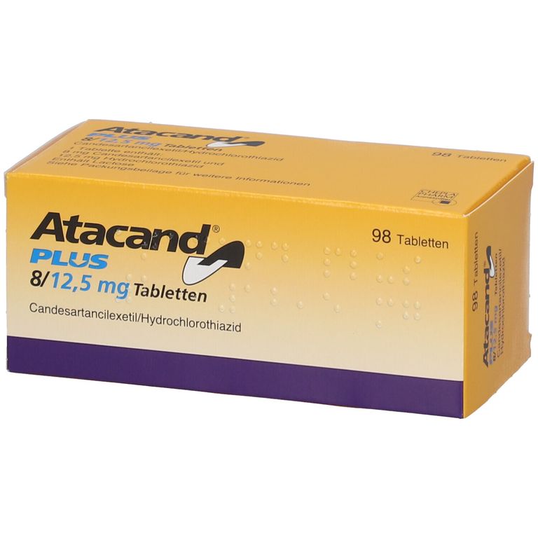 Atacand® Plus 8 mg/12,5 mg 98 St mit dem E-Rezept kaufen - Shop Apotheke