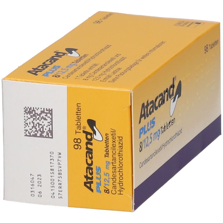 Atacand® Plus 8 mg/12,5 mg 98 St mit dem E-Rezept kaufen - Shop Apotheke