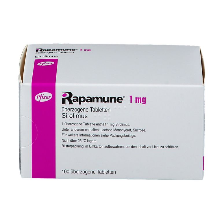 Rapamune® 1 mg 100 St mit dem E-Rezept kaufen - Shop Apotheke