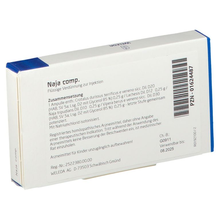 Naja Comp. Ampullen 8 St - Shop Apotheke