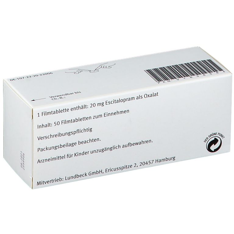 Cipralex® 20 mg 50 St mit dem E-Rezept kaufen - Shop Apotheke