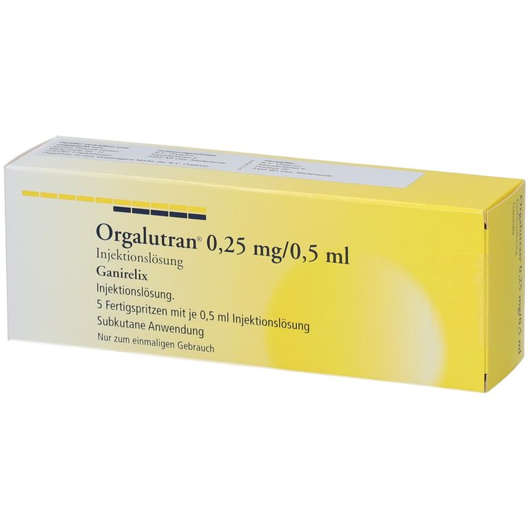 Orgalutran® 0,25 mg/0,5 ml 1x5 St mit dem E-Rezept kaufen - Shop Apotheke