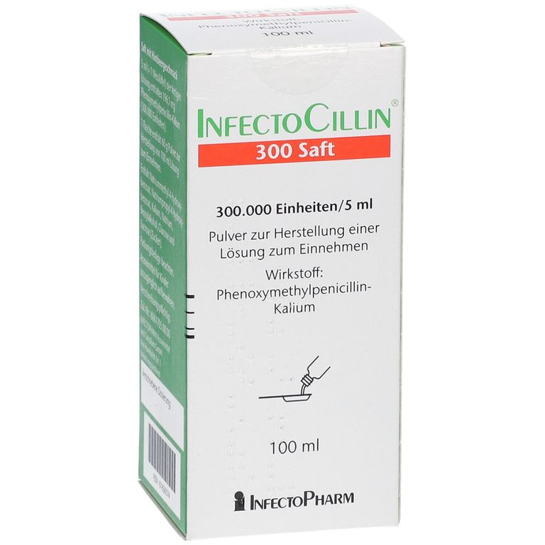 InfectoCillin® 300 Saft 100 ml mit dem E-Rezept kaufen - Shop Apotheke