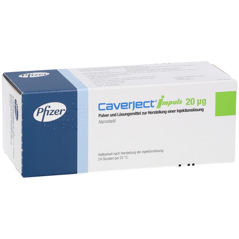 Caverject® Impuls 20 µg 2 St mit dem E-Rezept kaufen - Shop Apotheke