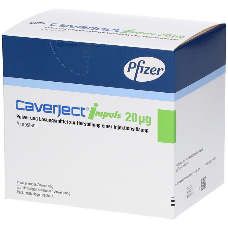 Caverject® Impuls 20 µg 10 St mit dem E-Rezept kaufen - Shop Apotheke