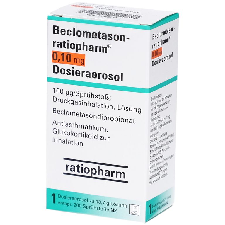 Beclometason-ratiopharm® 0,10 mg 1 St mit dem E-Rezept kaufen - Shop ...