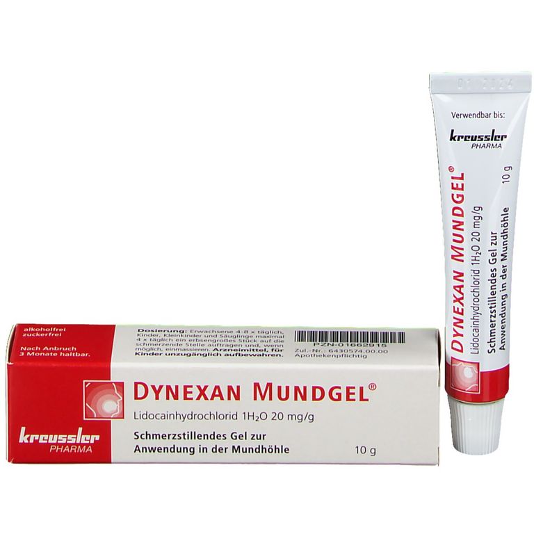 DYNEXAN® Mundgel 10 g - Shop Apotheke