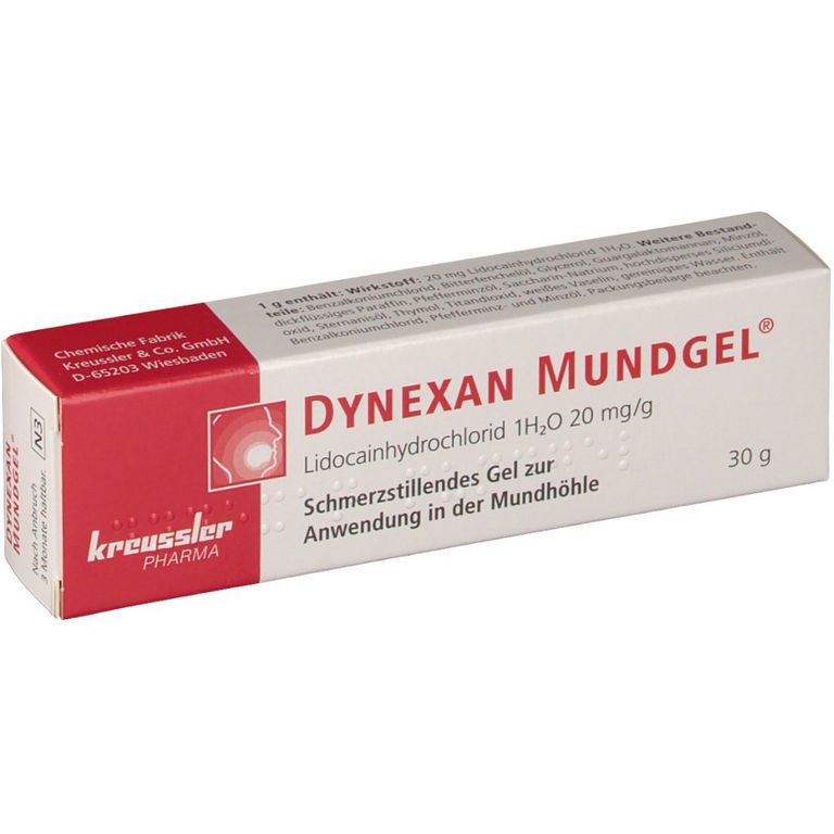 DYNEXAN® Mundgel 30 g - Shop Apotheke