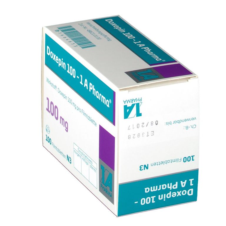 Doxepin 100 - 1 A Pharma® 100 St mit dem E-Rezept kaufen - Shop Apotheke
