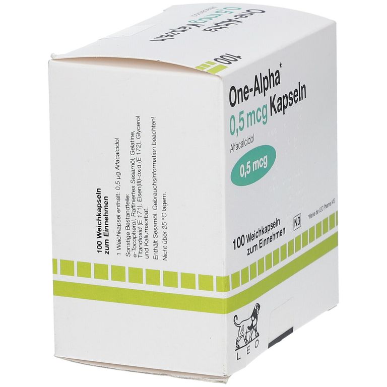 One-Alpha® 0,5 µg 100 St mit dem E-Rezept kaufen - Shop Apotheke