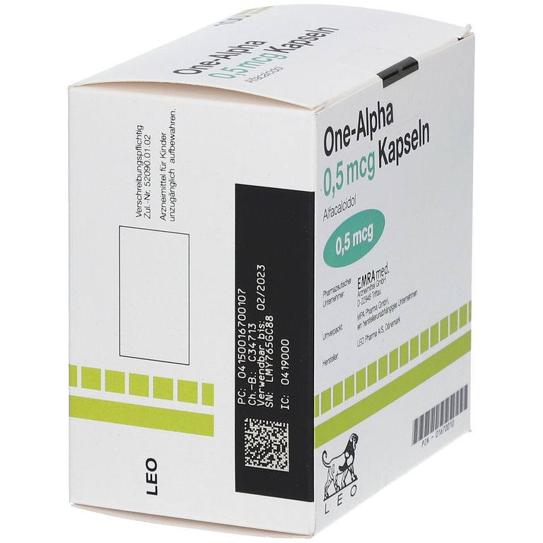 One-Alpha® 0,5 µg 100 St mit dem E-Rezept kaufen - Shop Apotheke