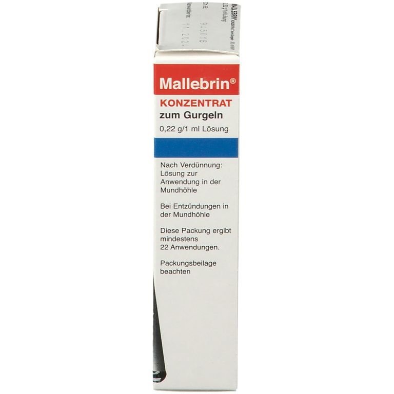 Mallebrin® Konzentrat zum Gurgeln 30 ml - Shop Apotheke